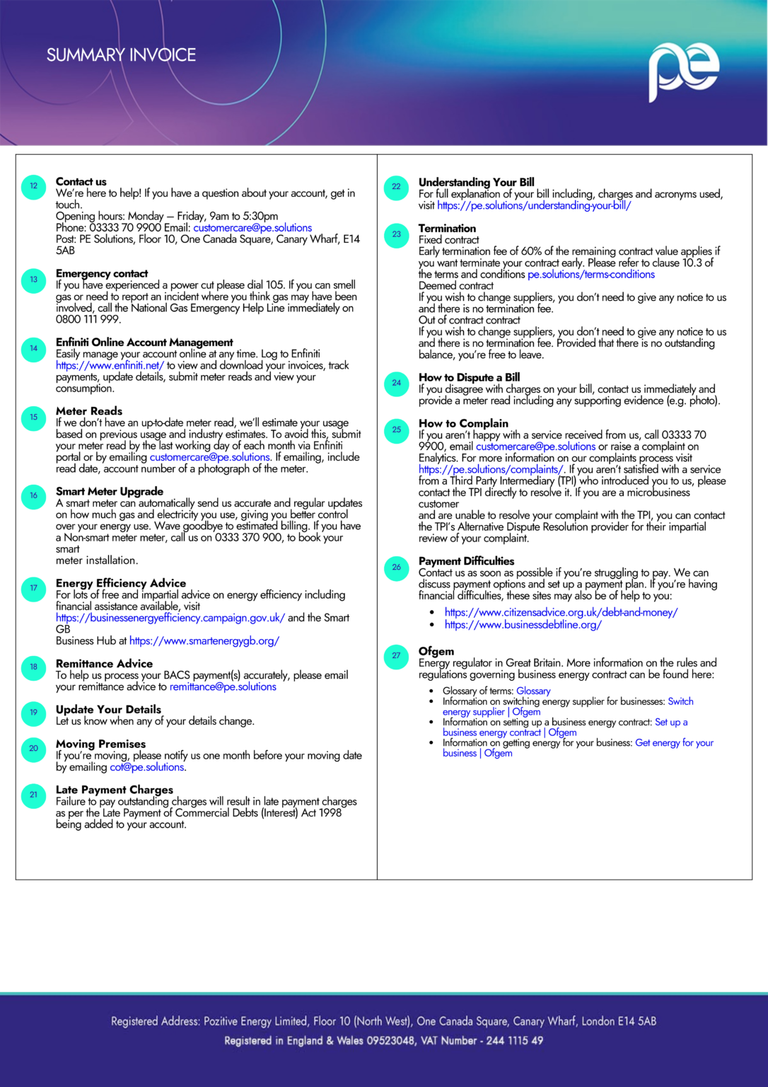 Energy Management Products | PE Solutions Multi-utility Provider